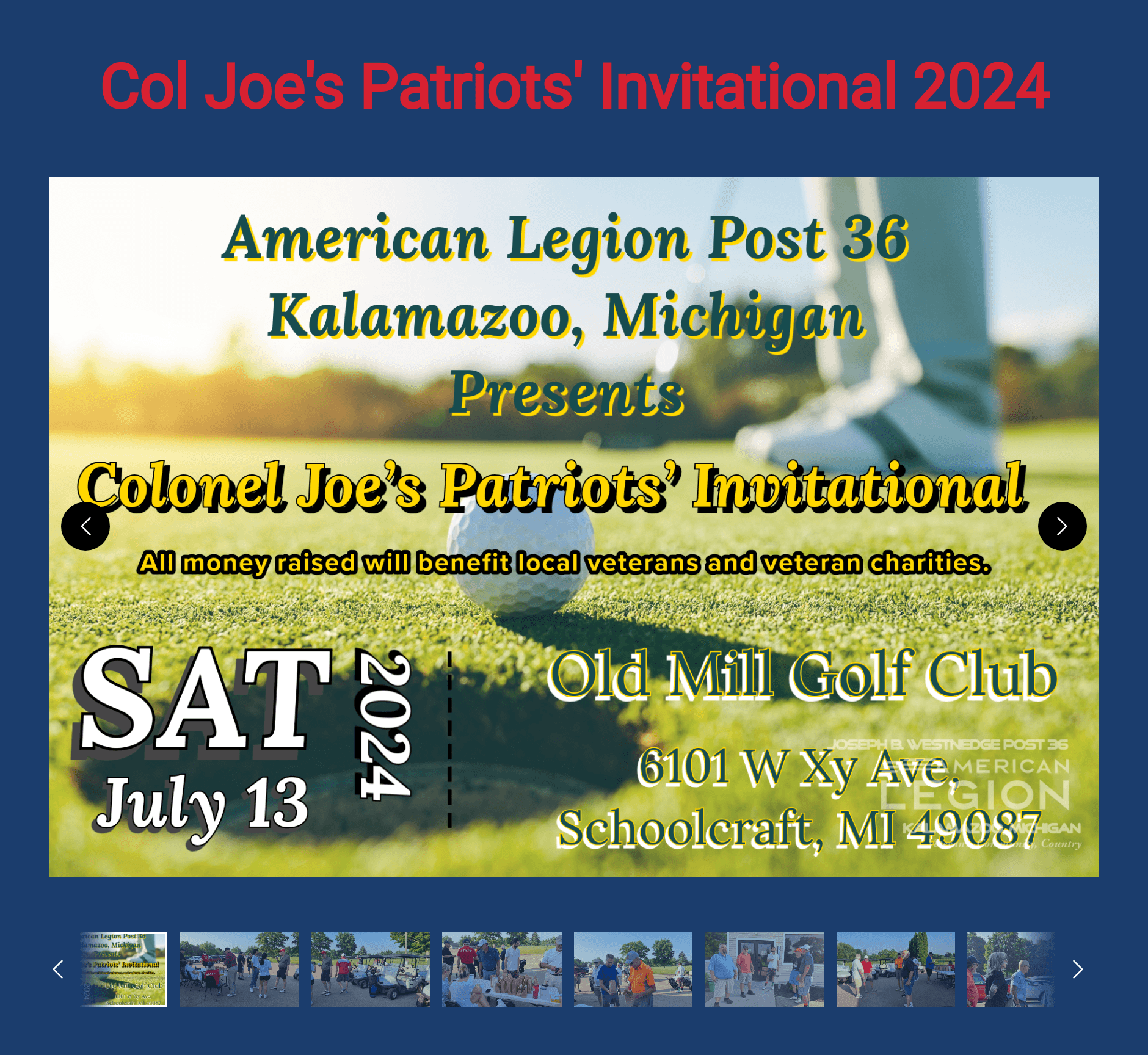 Colonel Joe's Patriots' Invitional 2024