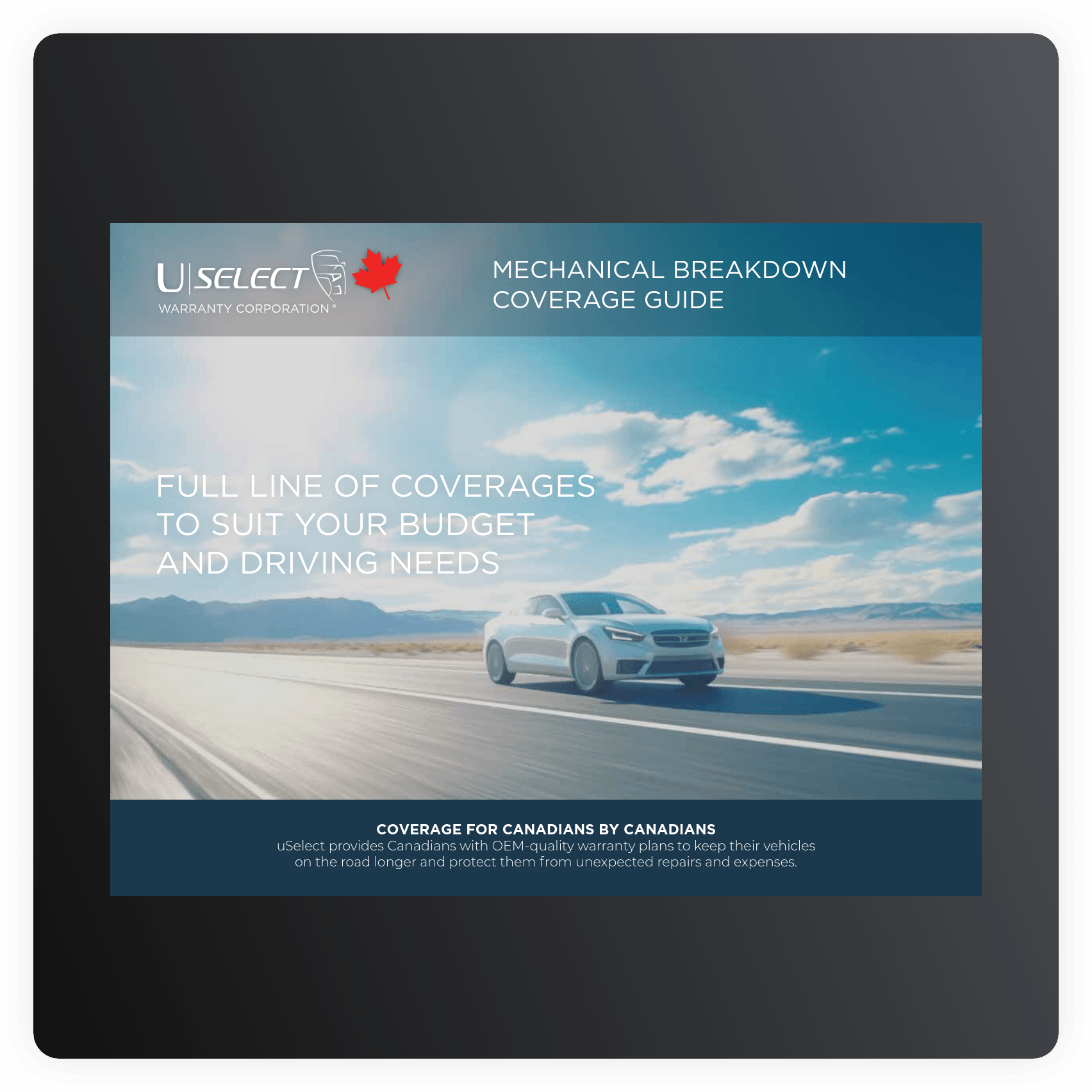 uSelect Mechanical Breakdown Coverage Guide